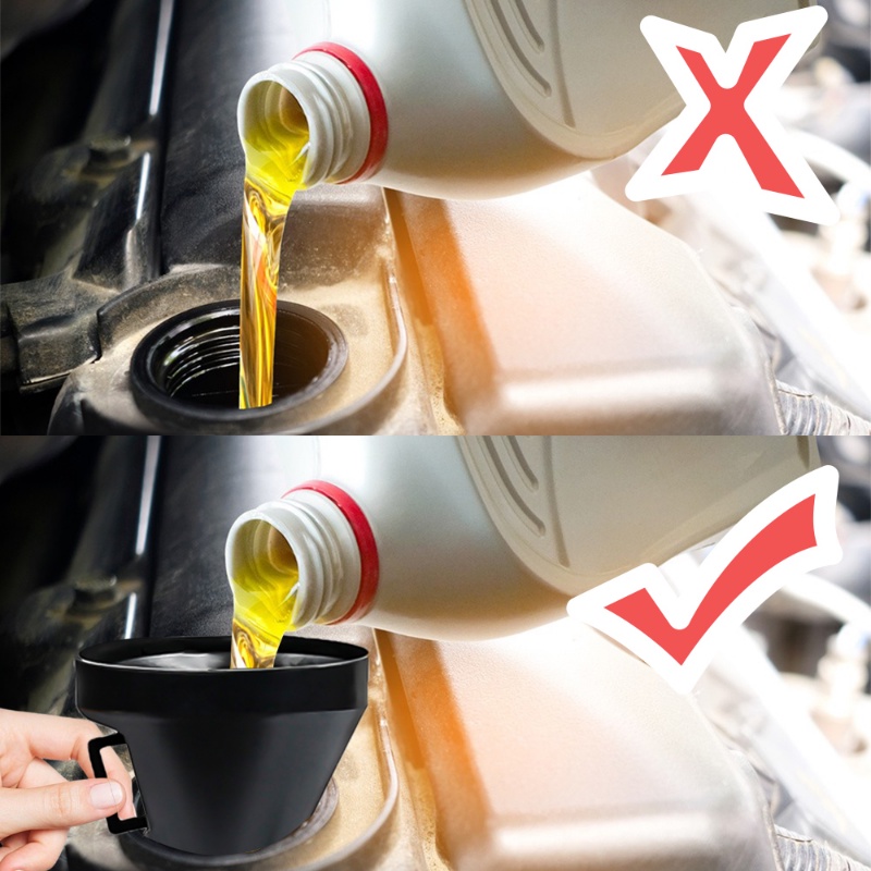 [ Featured ] 130/145/160mm Cuttable Long Stem Refuel Funnel Car Repair ...