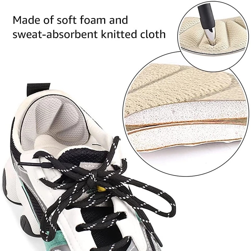 Shoe Size Adjustment Shoes Filler High Heels Pad Heels Insole Protector ...