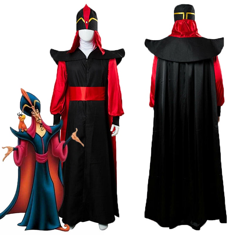 Wizard Captivating Jafar Costume With Bold Design And Eye-catching Hat ...