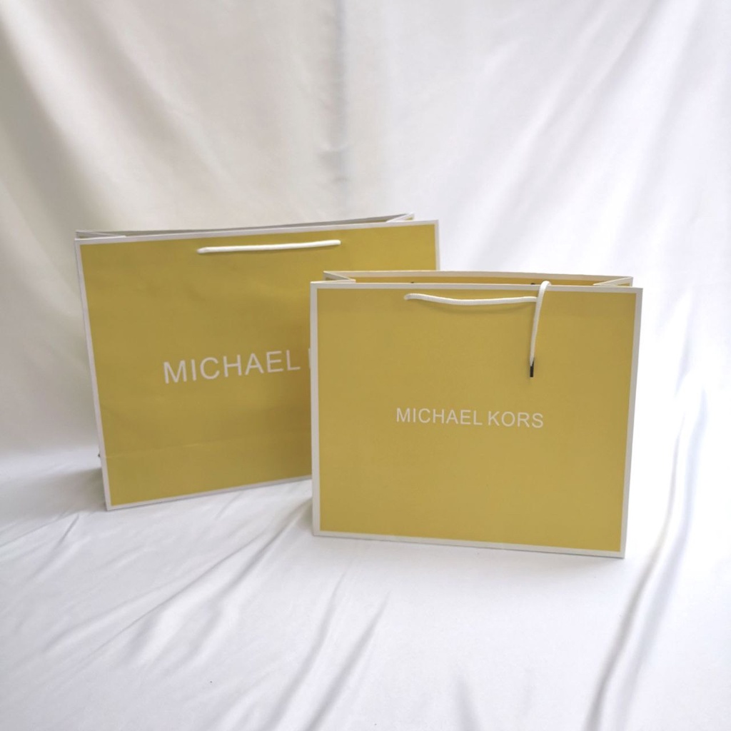 New MK Paperbag M, L Size (WRAP WITH CARE & Cardbox) | Shopee Malaysia