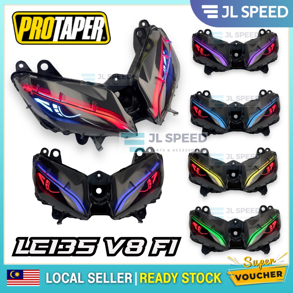 PROTAPER LC135 V8 FI LED POSITION LAMP MATA GABAN PILOT LIGHT EAGLE EYE RGB FLOW REMIX RAINBOW ...