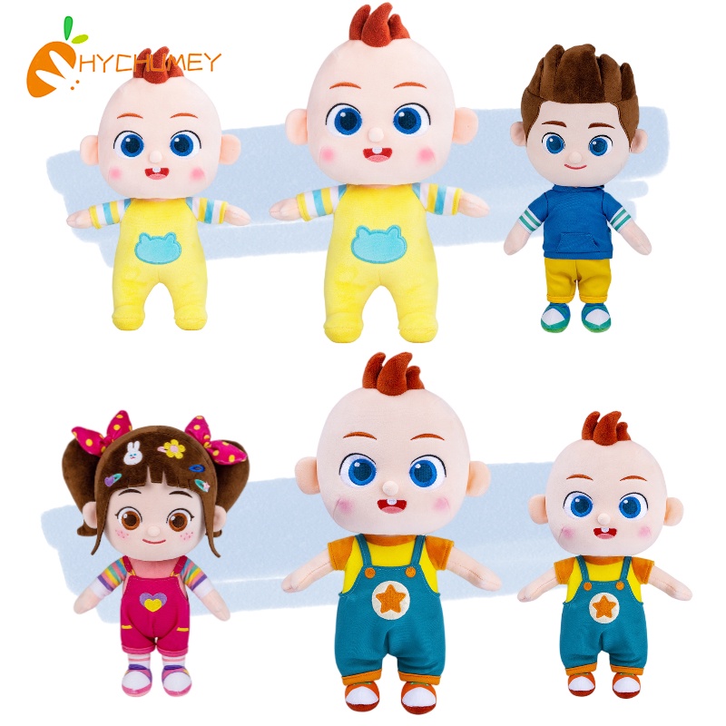 Hychumey 60cm Super JOJO Plush Doll Baby Bus Cartoon Plushie Cute Toy ...