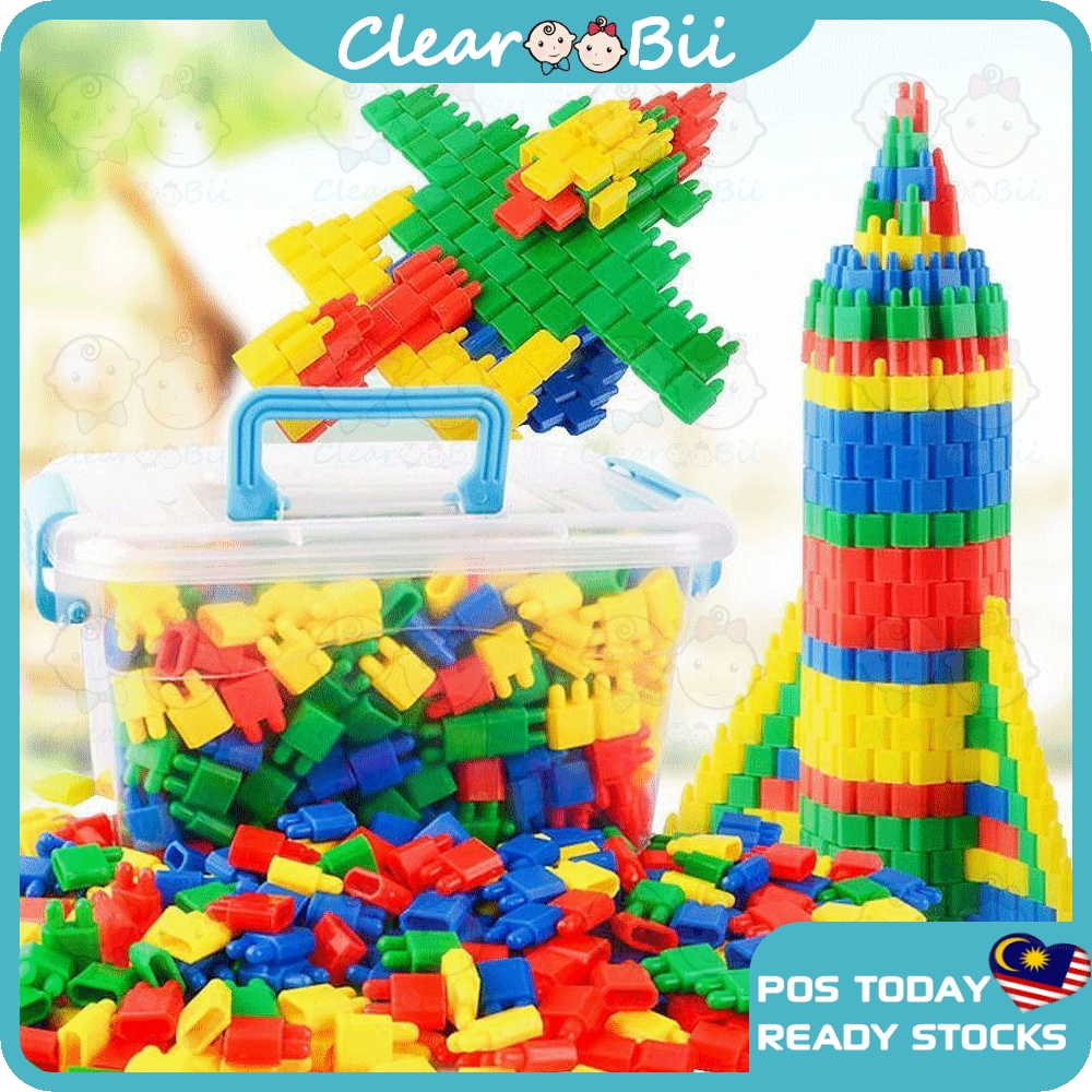 [SMALL] Rocket Bullet Building Blocks 火箭子弹头积木组装 Kids Puzzle Educational ...