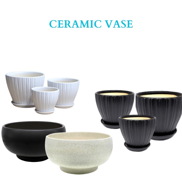 Pasu Ceramic Flower Pot Pasu Seramik Ceramic Vase Apple Pot Pasu Orkid ...