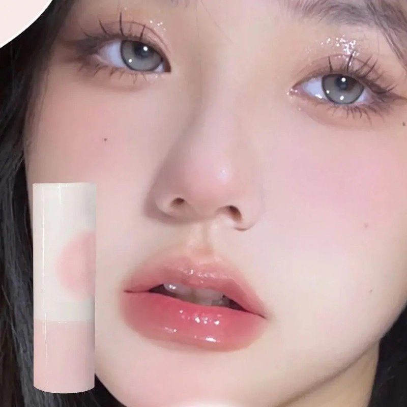 Soft Sponge Head Peach Pink Cheek Color / Korean Face Makeup Cosmetics ...