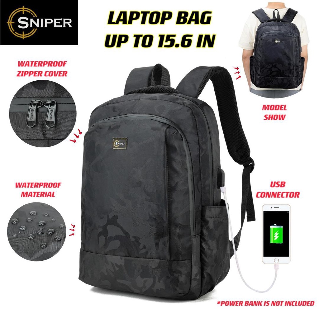 SP052) [SCENTED W PERFUME] High Quality Water Resistant SNIPER backpack ...