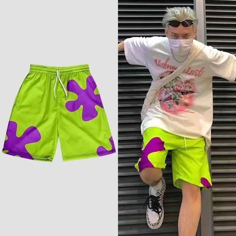 M-5XL Unisex Patrick Pants Patrick Star and SpongeBob Summer Beach ...