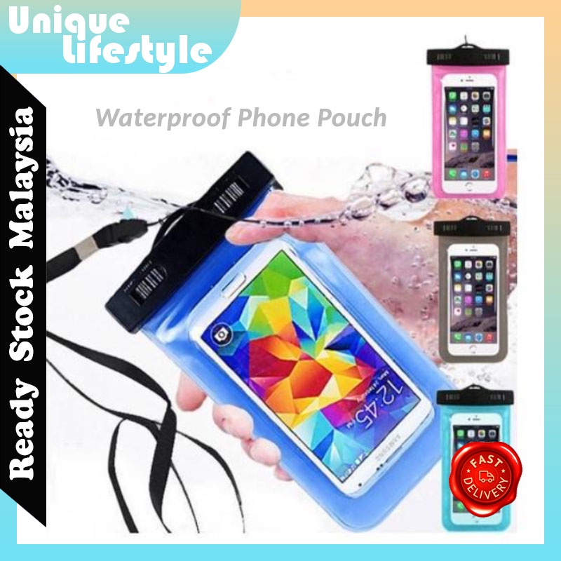 Waterproof pouch phone bag for swimming pool Snorkeling Diving Water ...