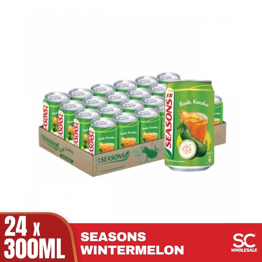 F&N Seasons Wintermelon Cans Drinks 300ml x 24 (1 Carton) | Shopee Malaysia