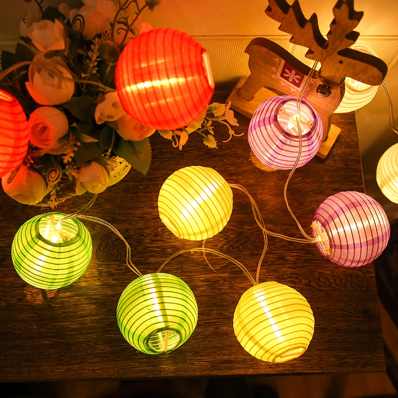 2024 DIY Solar Lantern Fairy Lights Festival Lanterns Outdoor ...