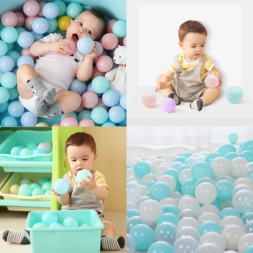 Realeos 1 Pcs Colourful Eco-Friendly Soft Play Smooth Party Fun Baby ...