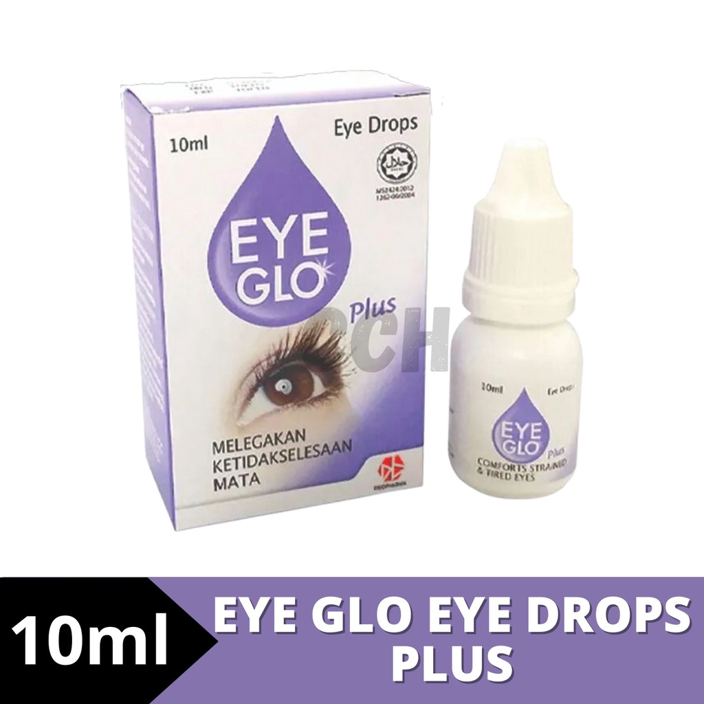 EYE GLO EYE DROPS PLUS 10ML | Shopee Malaysia