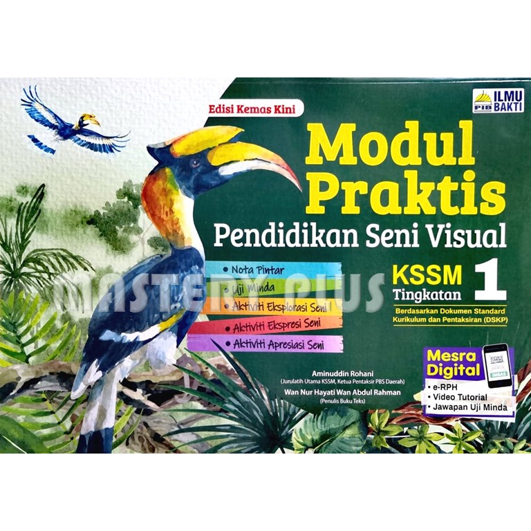 MODUL PRAKTIS PENDIDIKAN SENI VISUAL TINGKATAN 1,2,3 KSSM SAIZ KERTAS ...