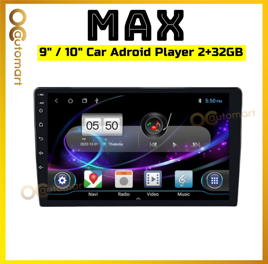 MAX Car Android Player IPS SCreen 1+32GB n 2+32GB 9 inch / 10 inch Car ...