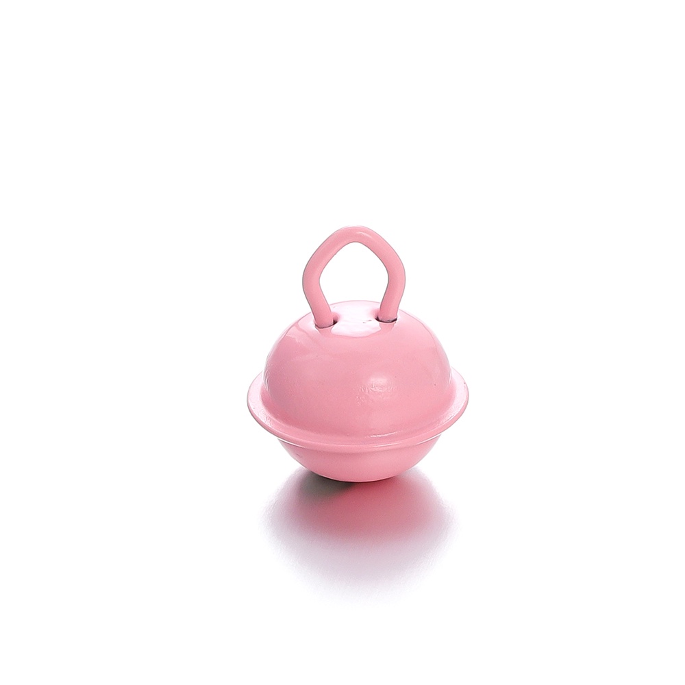 St.kunkka 14 * 17mm 10/20pcs Candy Color Bell Color Paint Round Bell ...