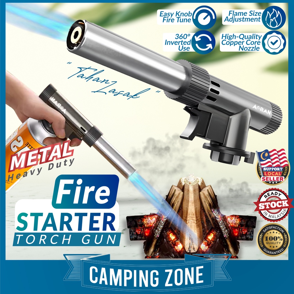 Fire Starter Metal Flame Welding Fire Flamethrower Outdoor Camping ...