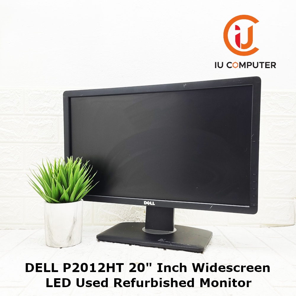 DELL P2012HT 20 INCH LED WIDESCREEN FLAT PANEL USED REFURBISHED MONITOR ...
