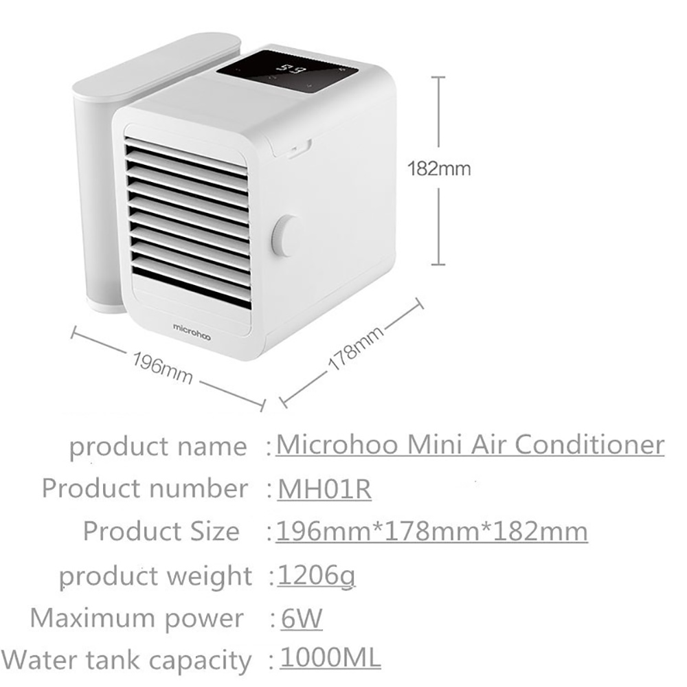 Xiaomi Microhoo 3in1 Personal Mini Air Cooler Snowman Lite MH01R ...