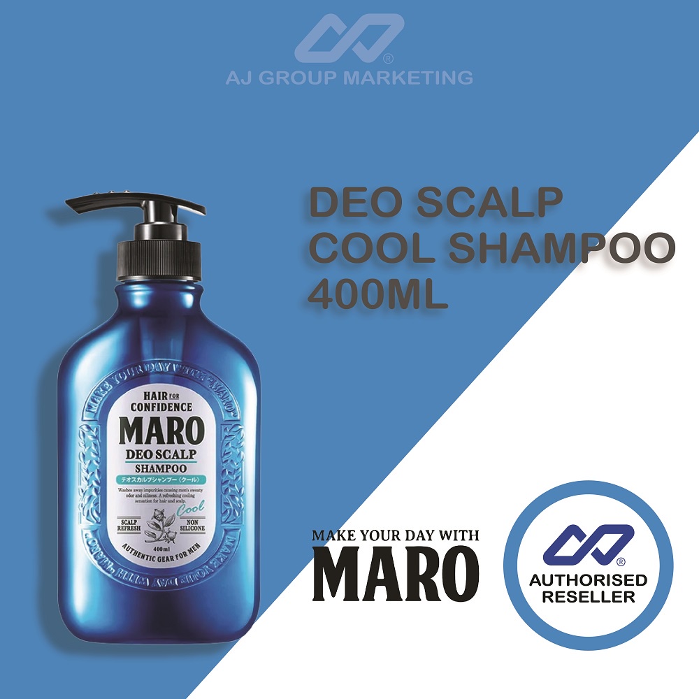 Maro Deo Scalp Cool Shampoo (400ml) | Shopee Malaysia
