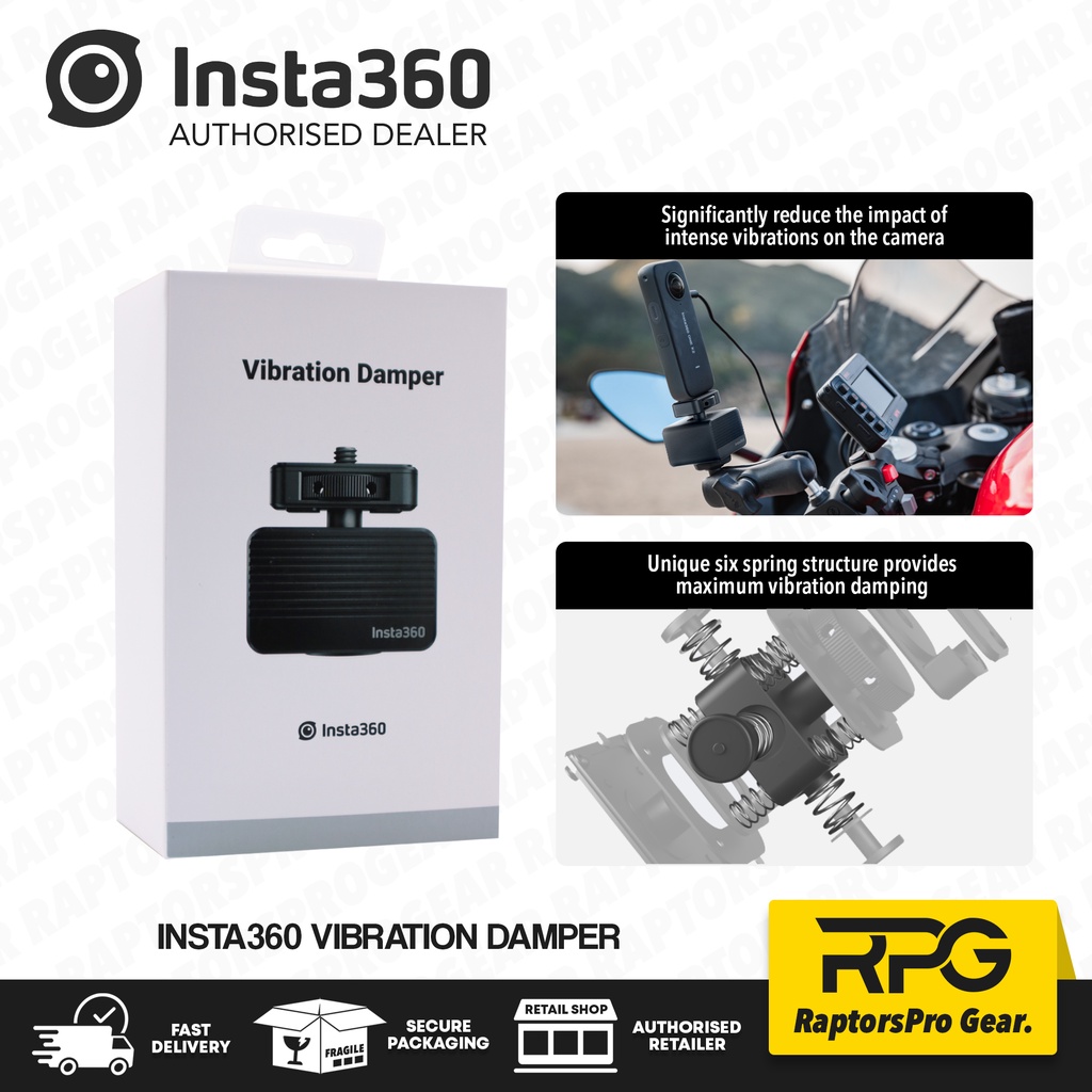 Insta360 Vibration Damper (Reduces impact of intense vibrations on the ...