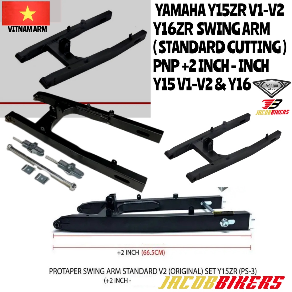 YAMAHA HONDA RS RSX Y15ZR V1 V2 Y16 EXCITER 150/155 LC135 V1-V8F 4S VIETNAM SWING ARM ( STANDARD ...