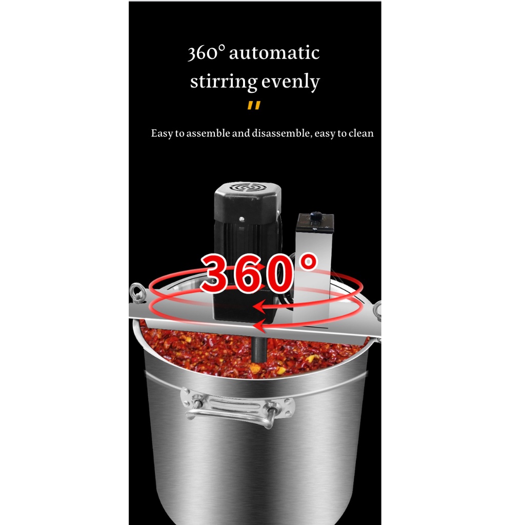 Automatic Sauce Sambal Paste Pes Stir Frying Pot Stirrer Auto Cooking ...
