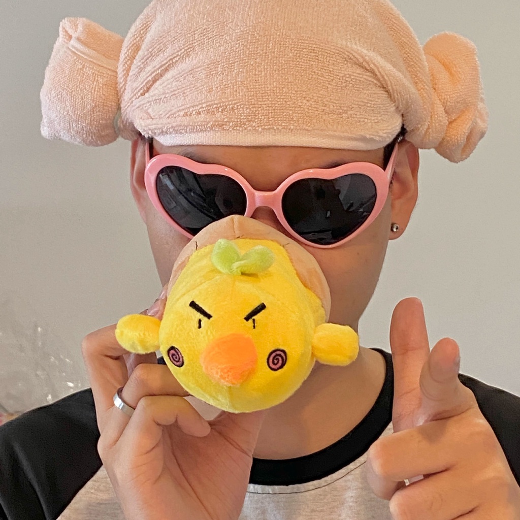 Funny Voice-activated Plush Chicken Toy Tiktok Style Handheld 20cm ...