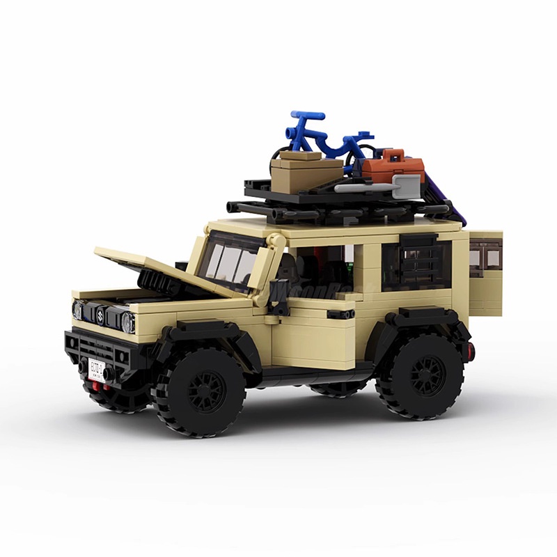 MOC Suzuki jimny ORV Cars Off-Road Vehicle Building Blocks Toys For ...