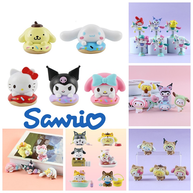 Meiledi Kuromi Collectible With Cinnamon Dog Figure Perfect For Fans Of ...