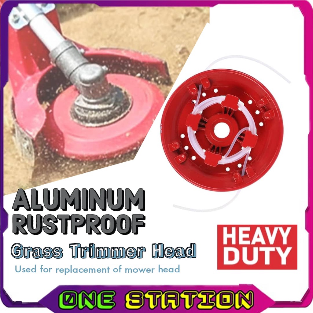 Heavy Duty Aluminium Nylon Brush Cutter Plate Cutter Grass Cutting Disc ...