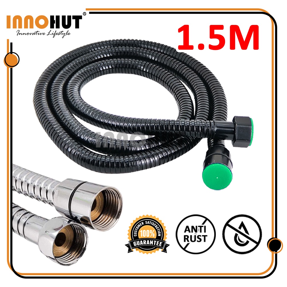[1.5M] Innohut Stainless Steel Extension Hose Stretchable Hose Elastic ...