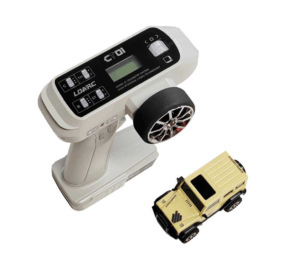 LDARC X43 1/43 MINI RC Electric Remote Control Model Car Desktop ...