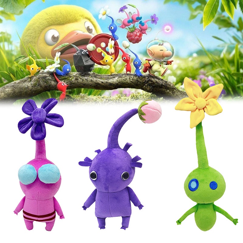 Pikmin Ice Plush All Star Cozy And Snuggly Plushie Pink 30cm | Shopee ...