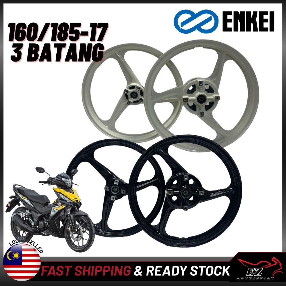 RIM 3 BATANG RS150 SPORT RIM ( FULL COP ) 160/185-17 3 BATANG SPORT RIM ...