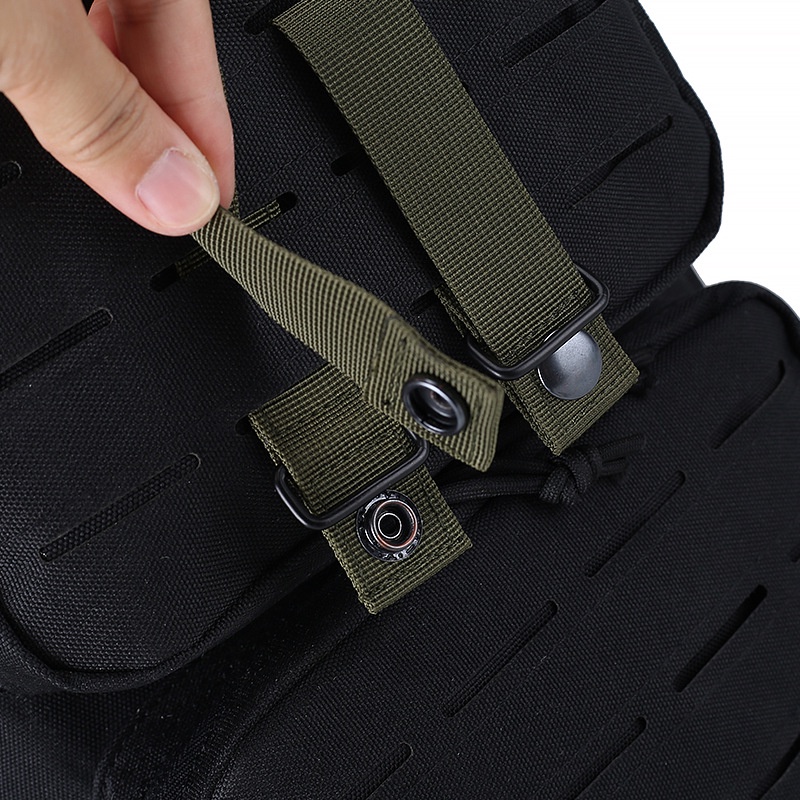 LUC 2 pieces Straps Quick connect Molle buckle straps for pack and gear ...
