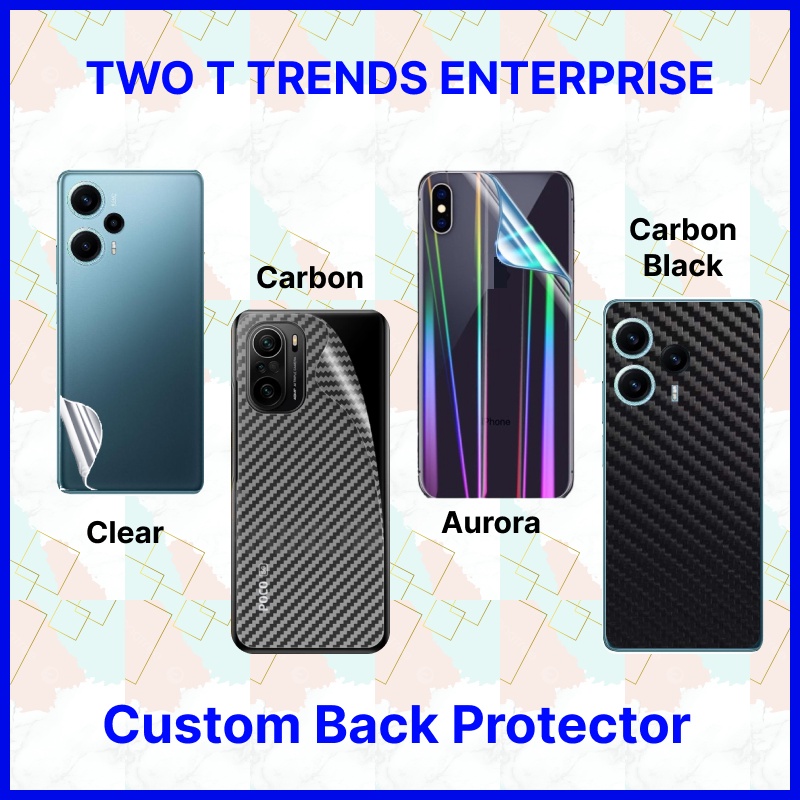 XiaoMi Poco F5 / Poco F5 Pro / Poco F3 / Poco M3 / Poco M2 Back Carbon ...