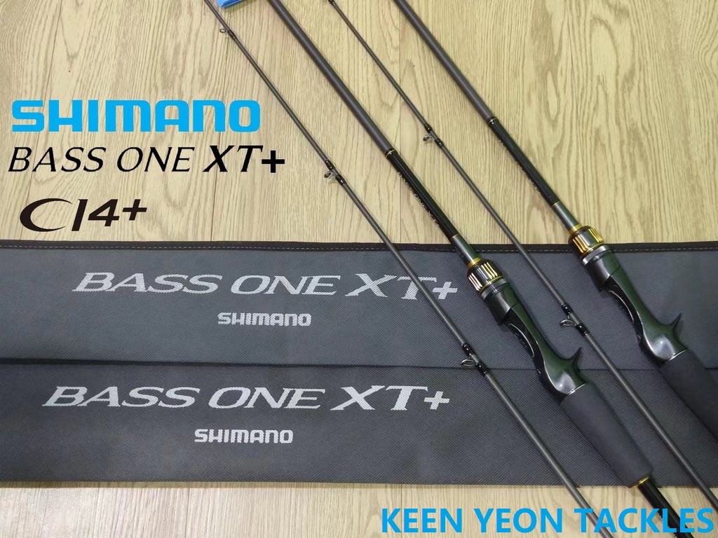 18' & 23' SHIMANO BASS ONE XT / XT+ SPINNING/BAITCASTING (BC) FISHING ROD | Shopee Malaysia