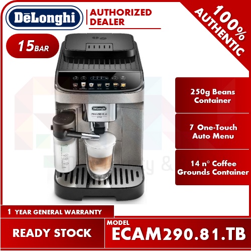 【FREE SHIPPING】Delonghi Magnifica Evo Automatic Espresso Maker Coffee Machine ECAM290.81.TB ...