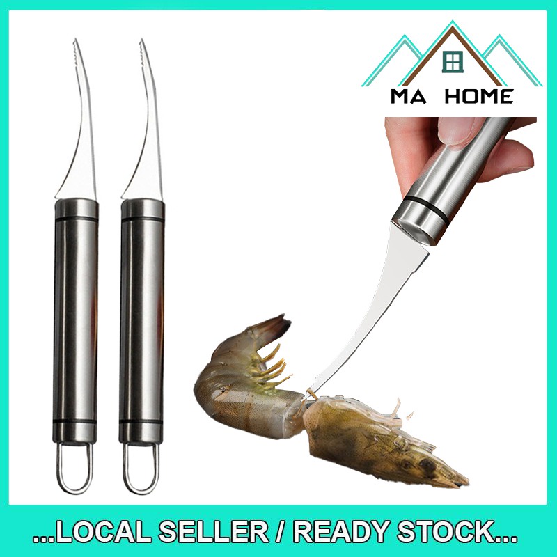 MA Home Shrimp Cutter Prawn Knife Opener Shrimp Line Clean up Lobster ...
