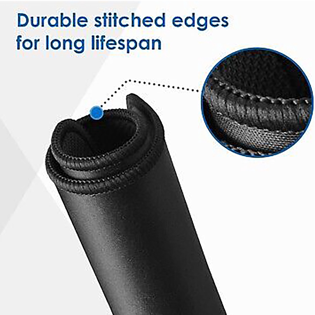 90x40cm Plain Black Large Gaming Mouse Pad Big Gamer Mousepad Keyboard ...