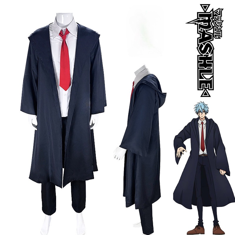 Anime Mashle : Magic and Muscles Cosplay Costume Mash Burnedead Lemon ...