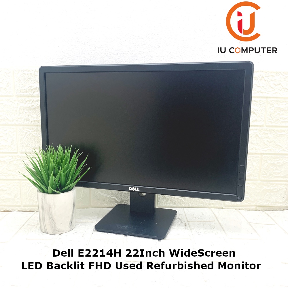 DELL E2214H 21.5 INCH WIDESCREEN FLAT PANEL LED BACKLIT FHD USED ...