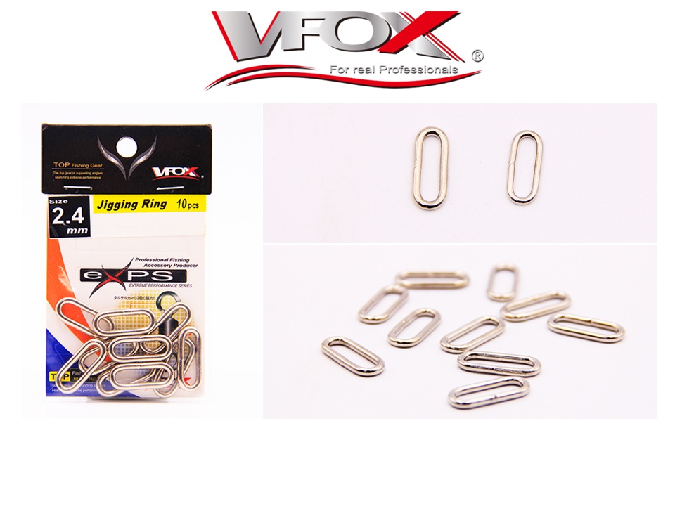VFOX JIGGING RING (2.2mm,2.4mm) | Shopee Malaysia