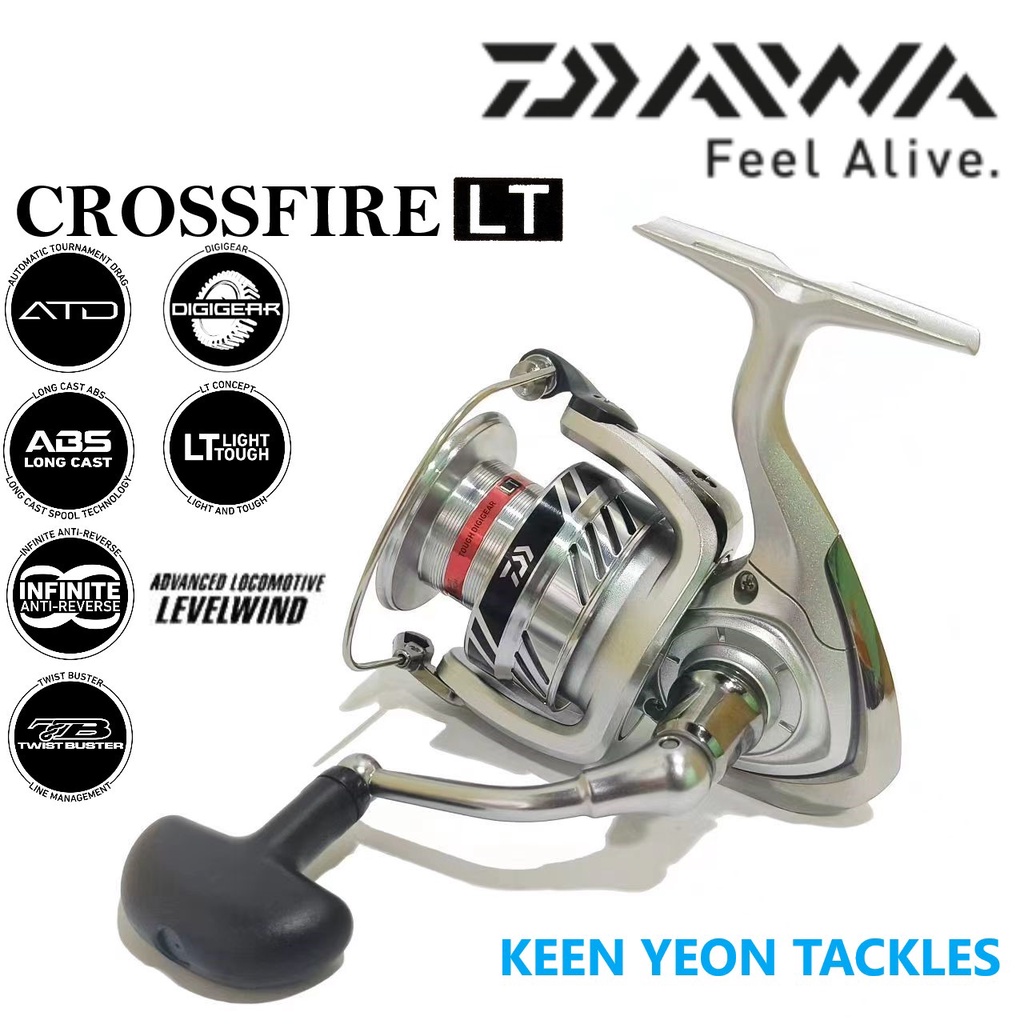 DAIWA 20 CROSSFIRE LT REEL SERIES (SPINNING) | Shopee Malaysia