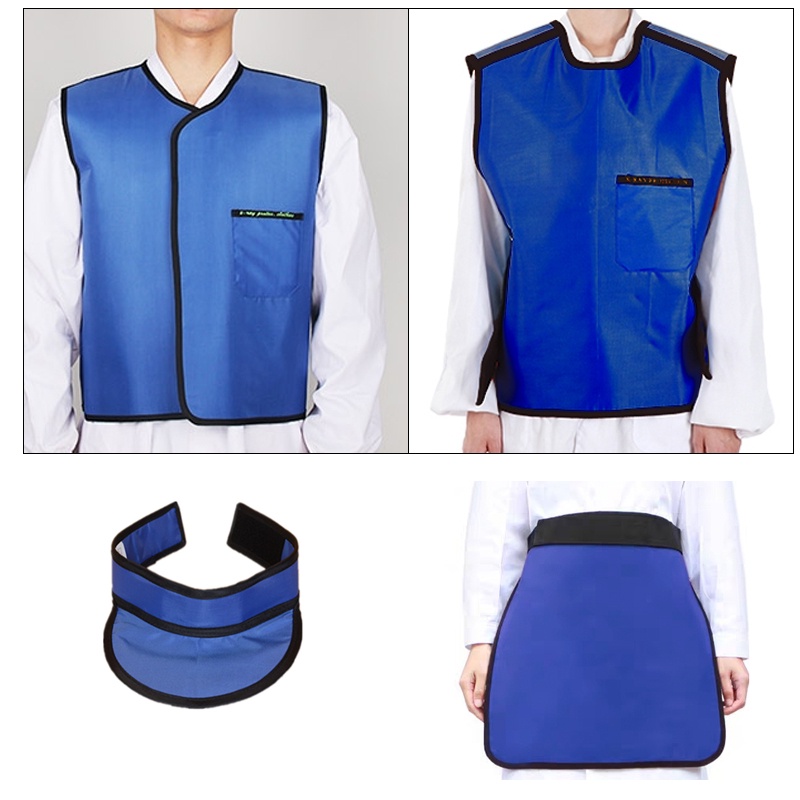0.35mmpb Radiological Protection Lead Vest Apron X-ray Square Lead ...