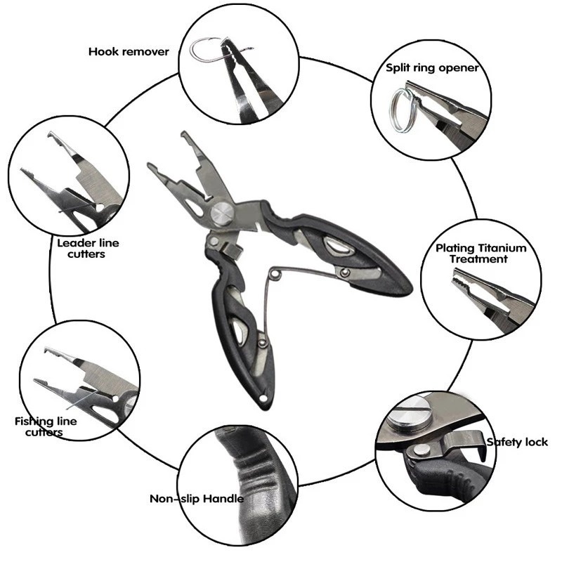 Fishing Plier 【All styles】Fishing Playar Pancing/Gripper/Stainless ...
