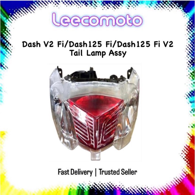 Rear Tail Lamp Tail Light Assy Modify Lampu Belakang Tanam Signal Modi ...