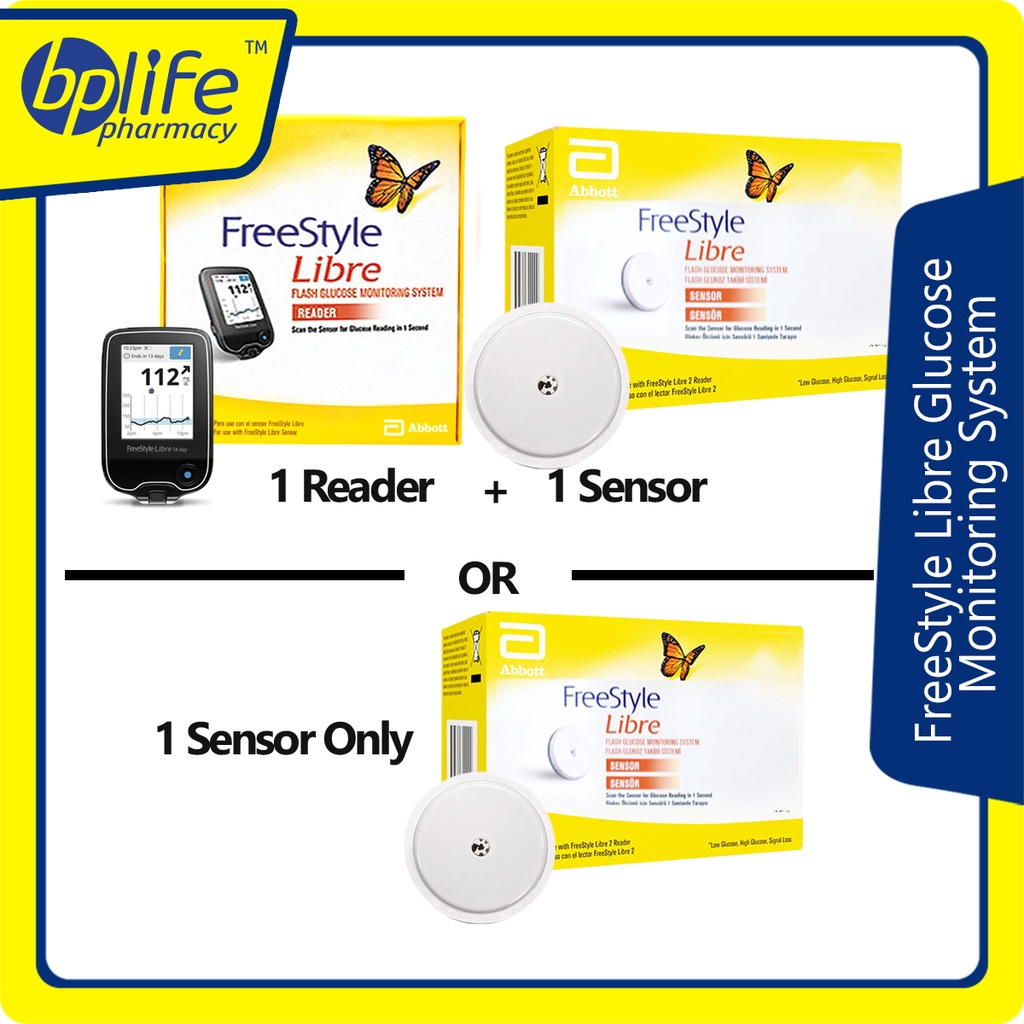 FreeStyle Libre Glucose Monitoring System ( FREE 1 sensor with terms ...