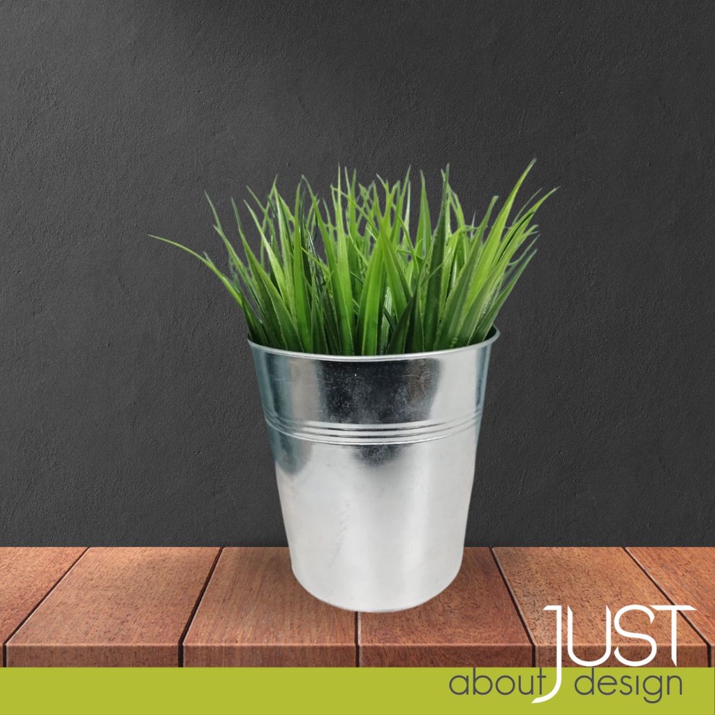 Artificial Potted Plant Fake Pot Decor Green Decoration Flower Bonsai ...