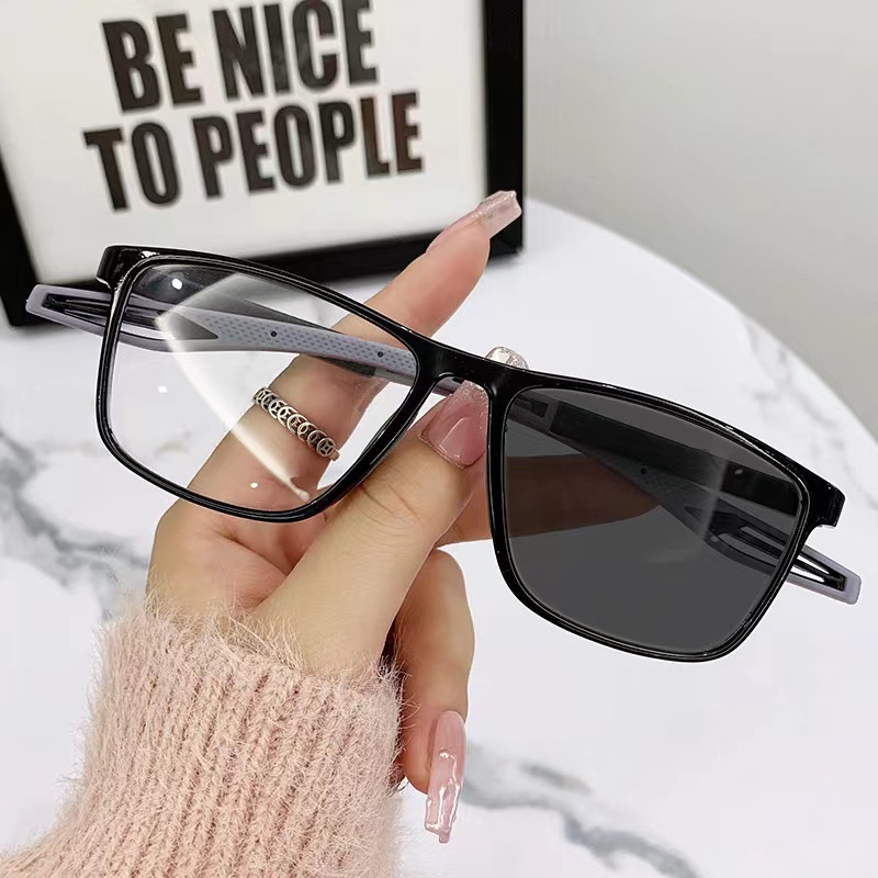 Photochromic Anti Radiation Eye Glasses For Men Women Anti Rad Sun ...